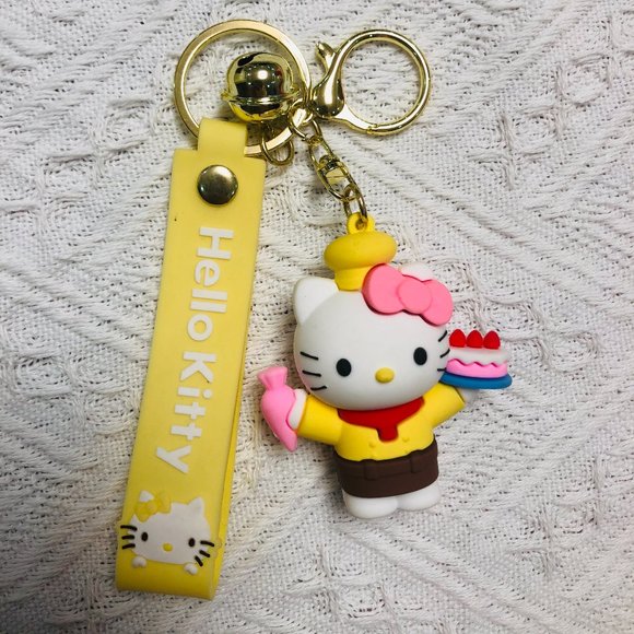 Hello Kitty | Accessories | Hello Kitty 3d Keychain | Poshmark